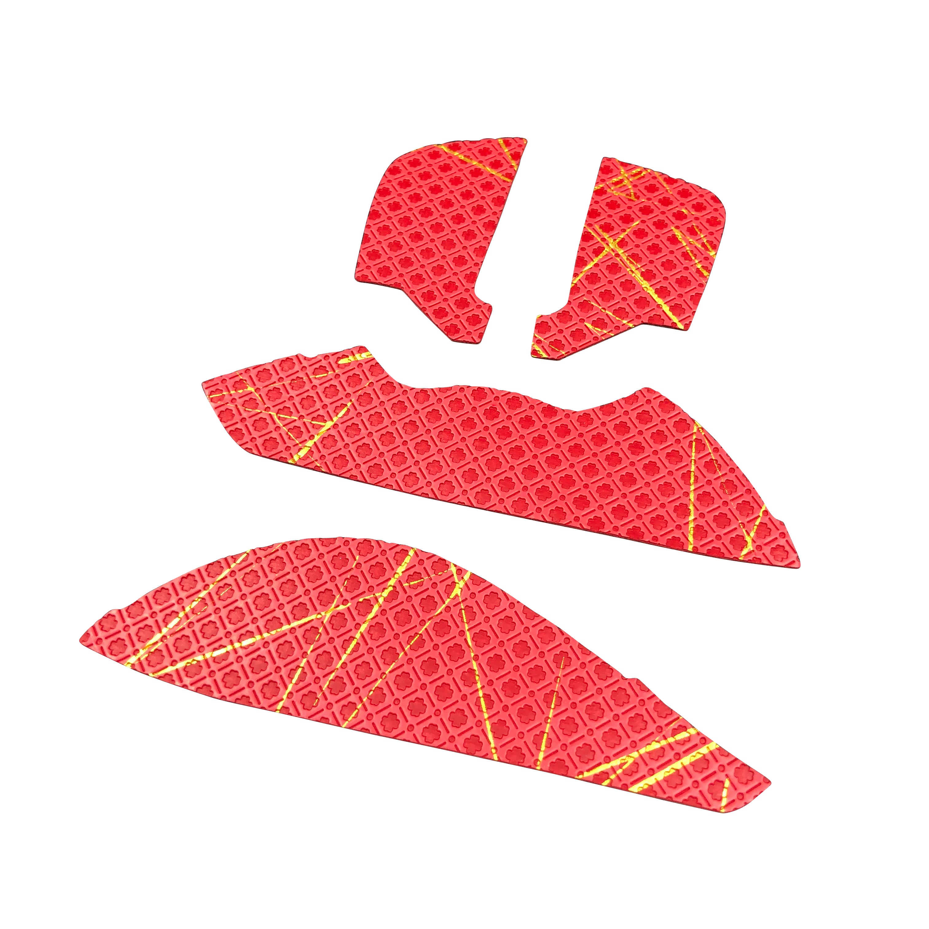 BT.L Glorious Model D - Anti Slip Mouse Grip - Red Gold