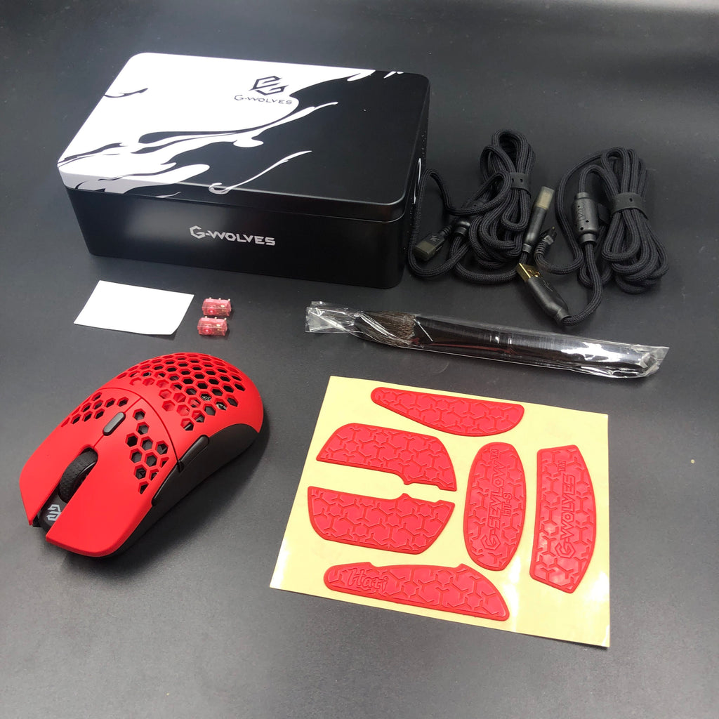 G-Wolves Hati S Gaming Mouse - Stilleto Red – iTakTech Limited