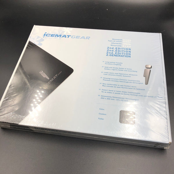 Icemat 2nd Edition Glass Mouse Pad - Black – iTakTech Limited