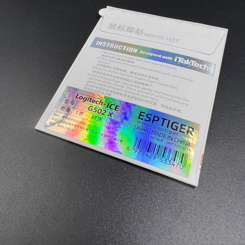 Esports Tiger Logitech G502X - ICE Mouse Feet