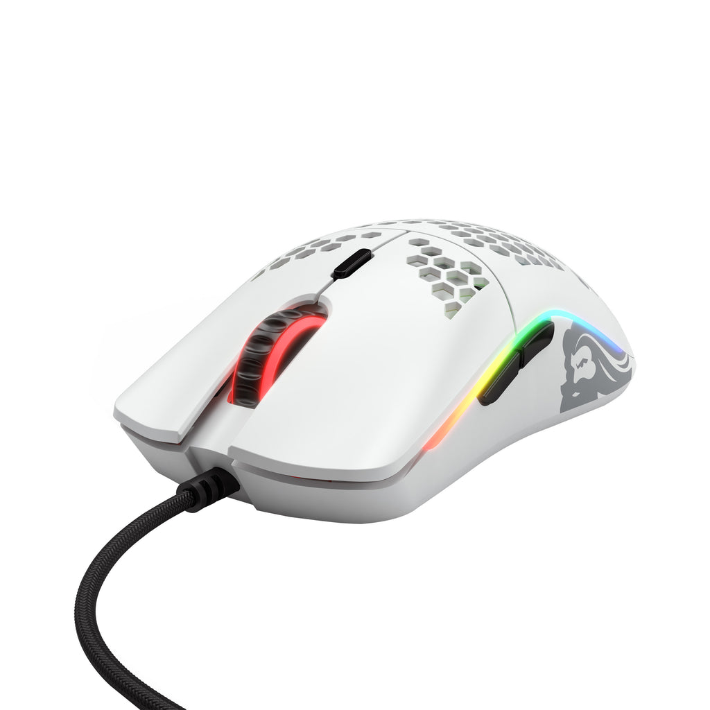 Glorious Model O Minus Gaming Mouse - Matte White – iTakTech Limited